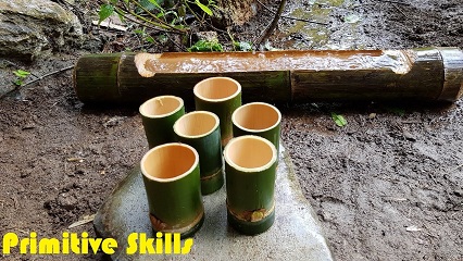 Primitive Technology: Cup of Water - primitiveskills